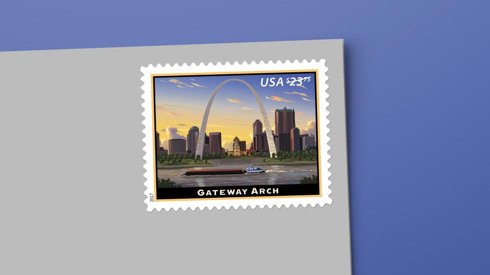 Gateway Arch — Stamps Forever