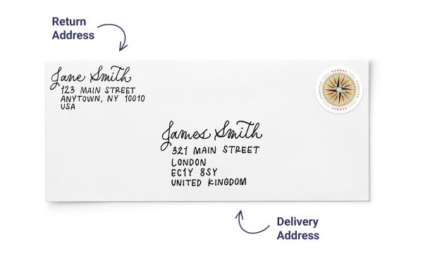 A Guide to Addressing Envelopes and Packages — Stamps Forever
