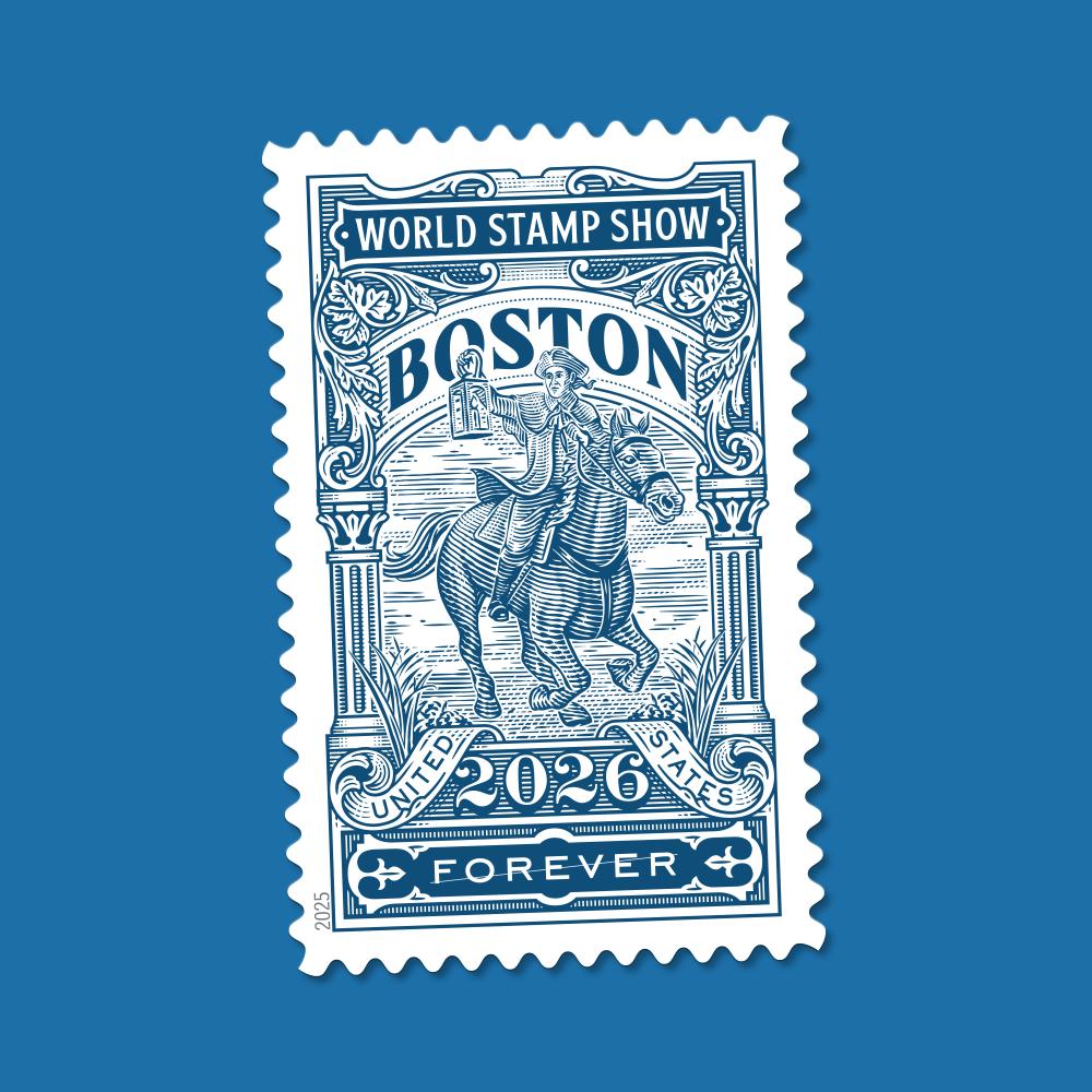 The Collectors Are Coming! ... to the Boston 2026 World Stamp Show ...
