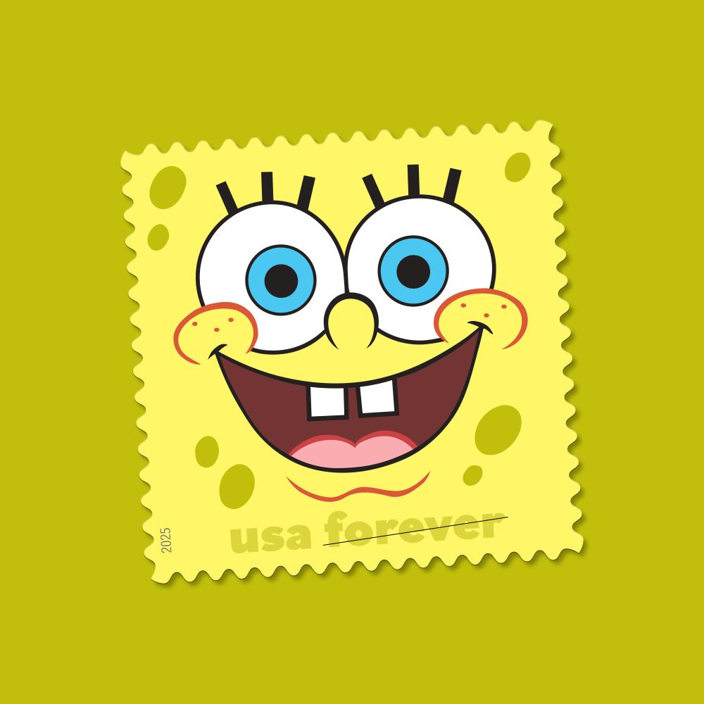 U.S. Postal Service to Unveil SpongeBob SquarePants Forever® Stamp in ...