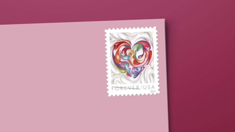 Quilled Paper Heart — Stamps Forever