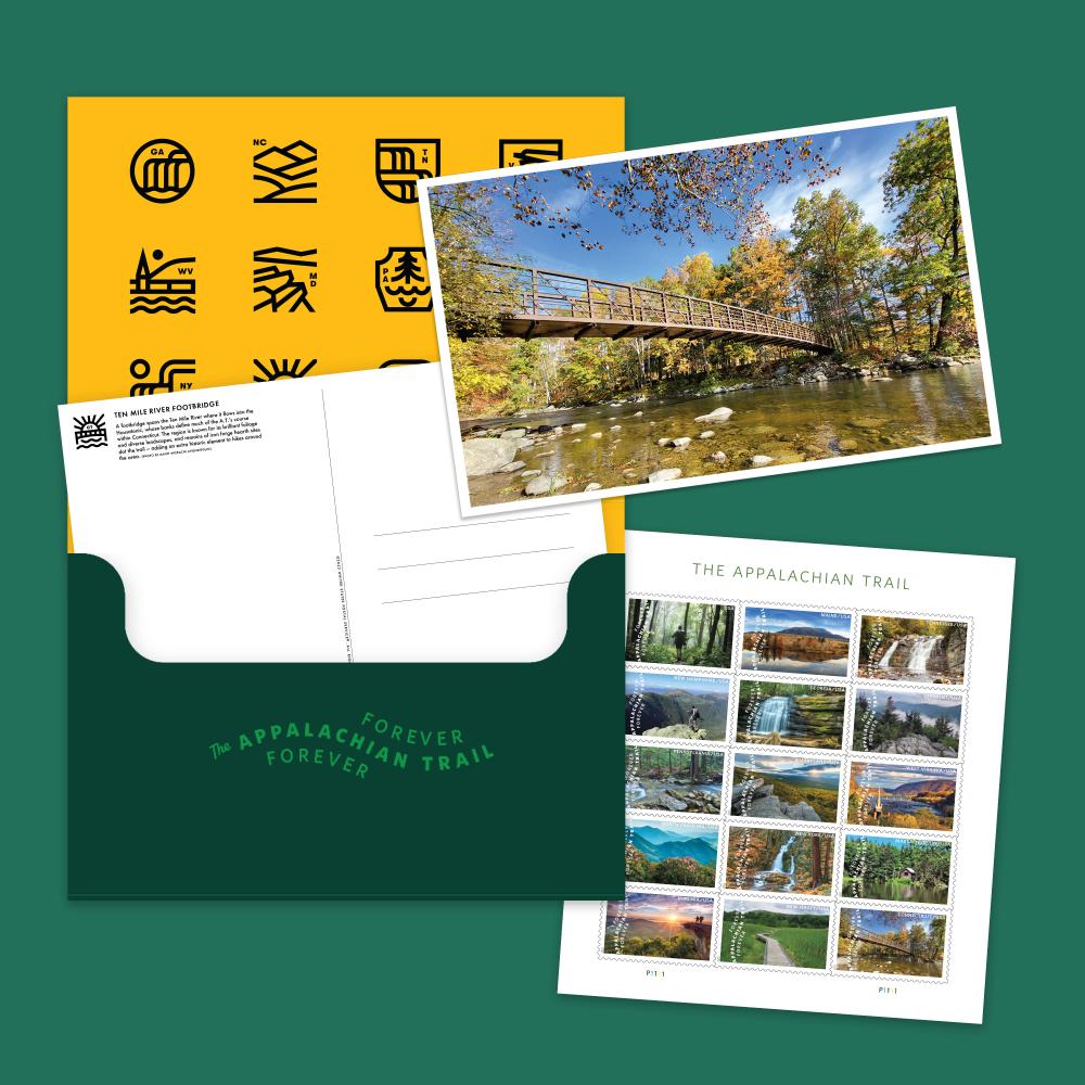 The Appalachian Trail Oversized Postcards (set of 15) — Stamps Forever