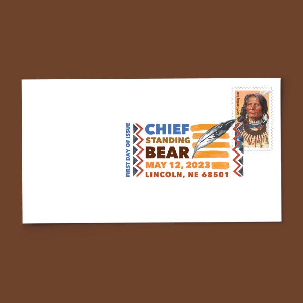 Chief Standing Bear Digital Color Postmark First Day Cover — Stamps Forever