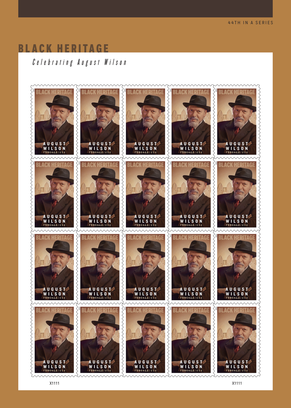 August Wilson — Stamps Forever