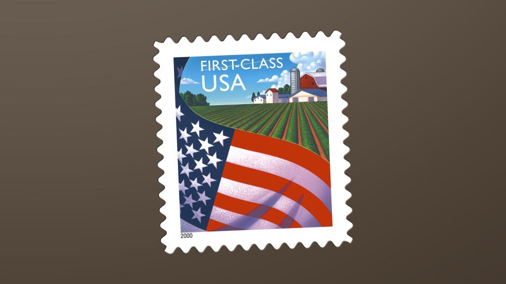 Flag Over Farm — Stamps Forever