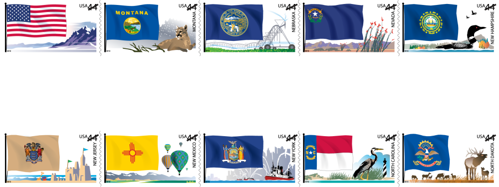 Flags of Our Nation (Set 4) — Stamps Forever