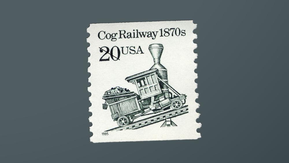 Cog Railway Car 1870s — Stamps Forever