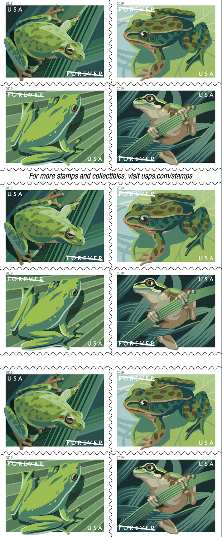 Frogs — Stamps Forever