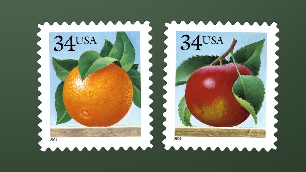 Apple & Orange — Stamps Forever