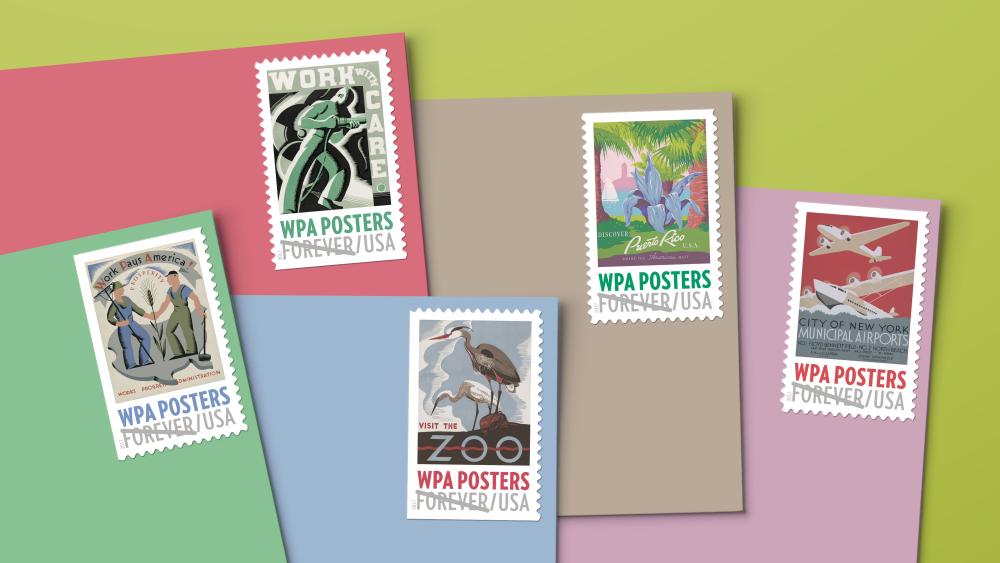 WPA Posters — Stamps Forever