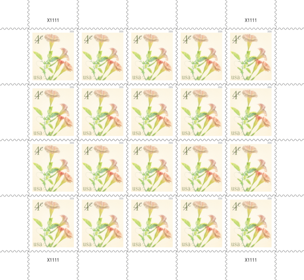 4¢ Angel's Trumpets — Stamps Forever