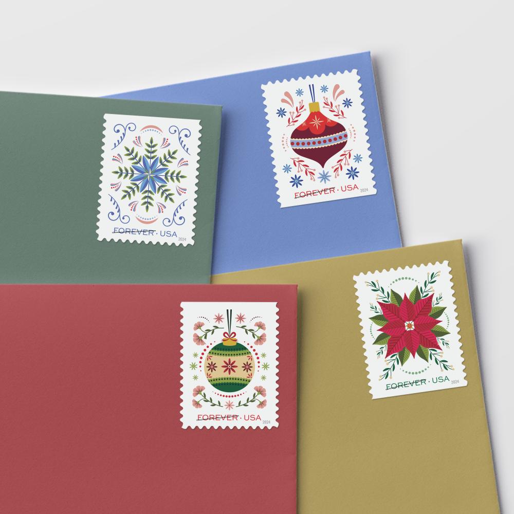 2025 Winter Holiday Stamps on Sale Now — Stamps Forever
