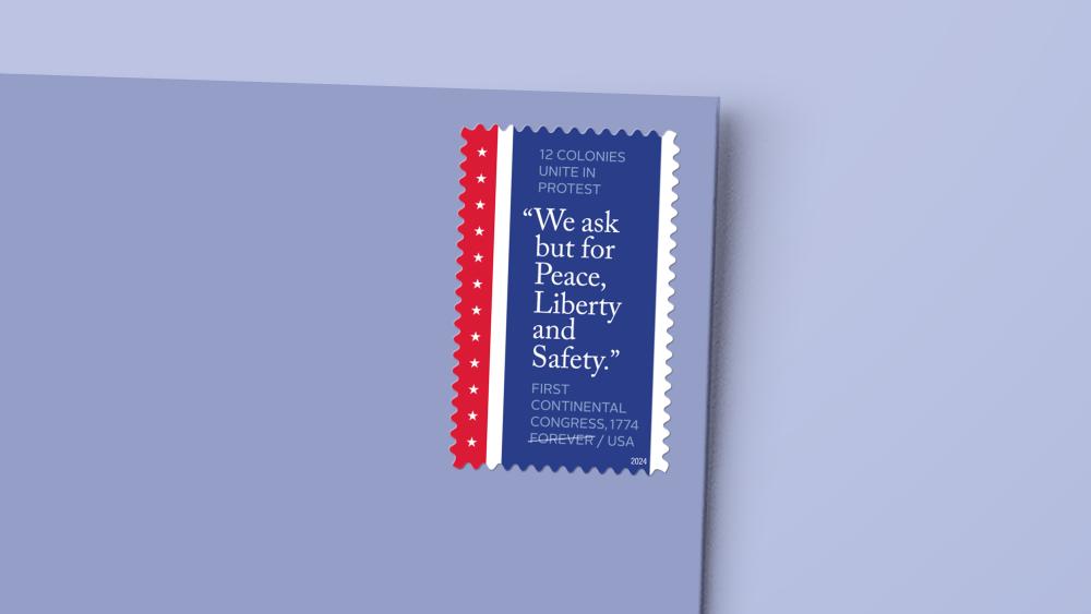 First Continental Congress, 1774 — Stamps Forever