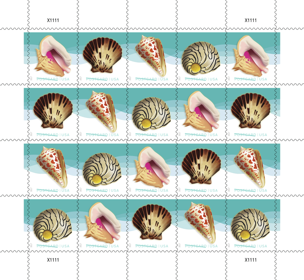 Seashells — Stamps Forever