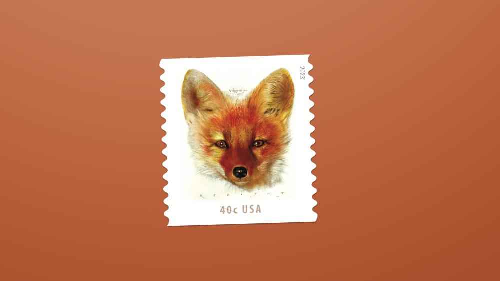 Red Fox — Stamps Forever