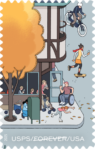 250 Years of Delivering — Stamps Forever