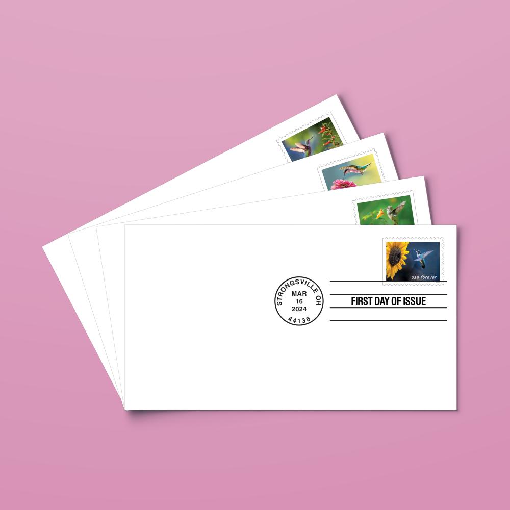 Garden Delights First Day Covers (set of 4) — Stamps Forever