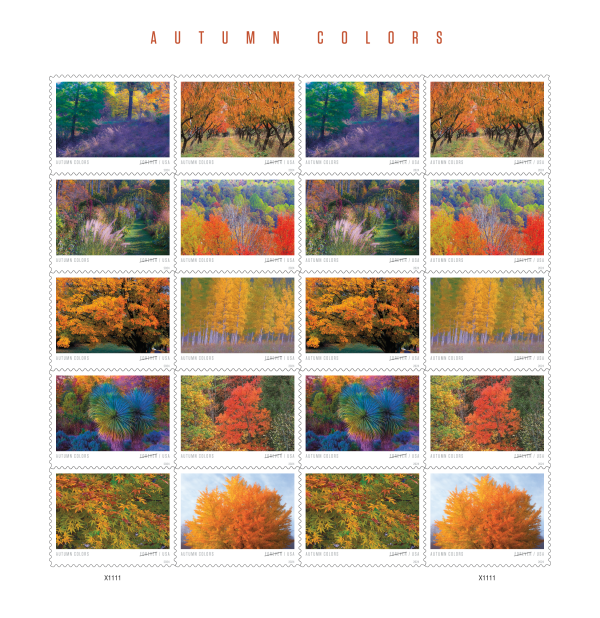 Autumn Colors — Stamps Forever