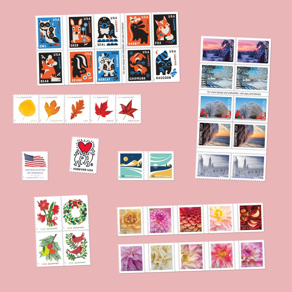 2025 Mail-Use Stamp Packet — Stamps Forever