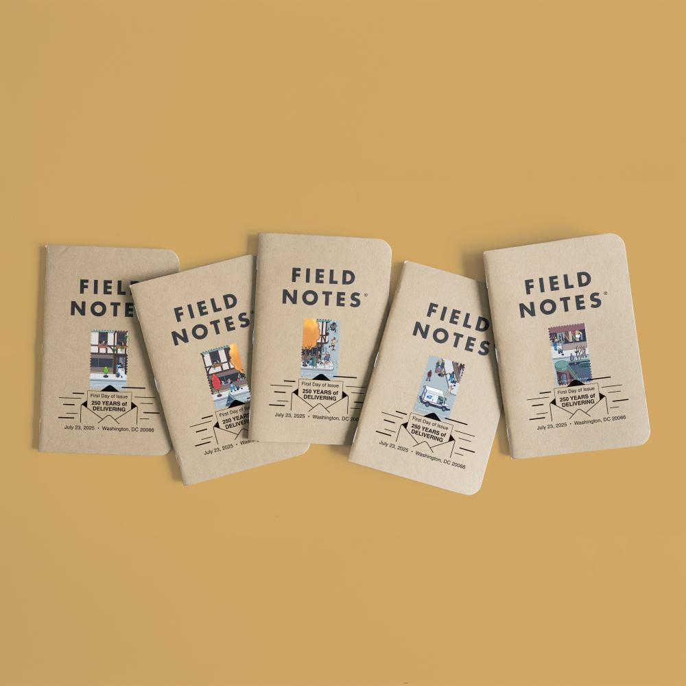 250 Years of Delivering Field Notes® Notebooks (Fall, set of 5 ...