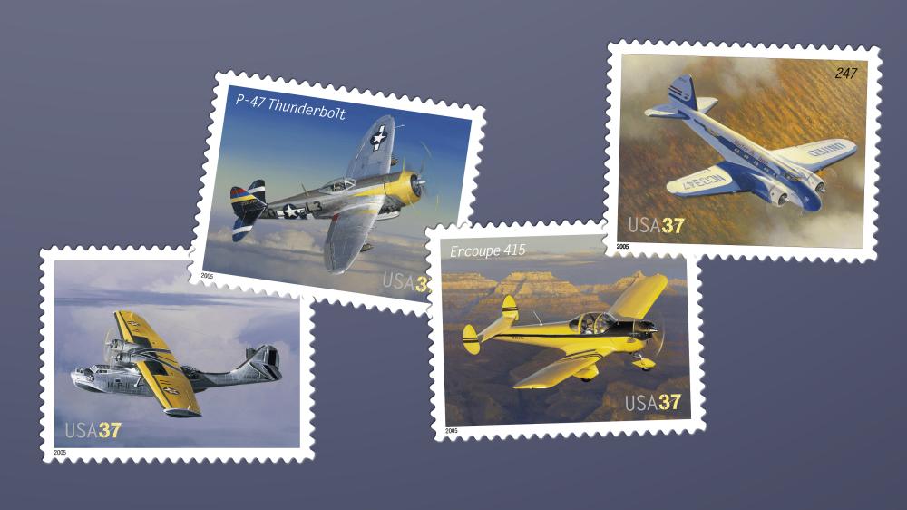 Advances in Aviation — Stamps Forever