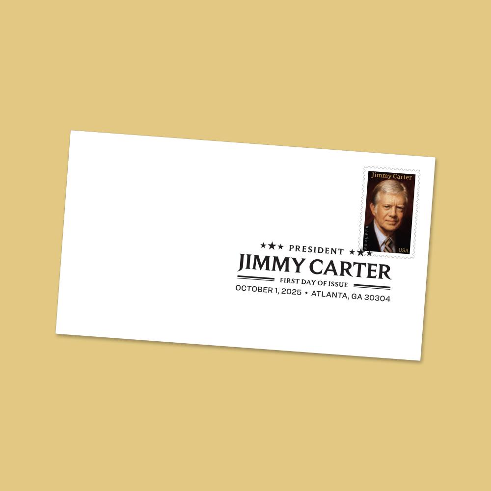 Jimmy Carter First Day Cover — Stamps Forever