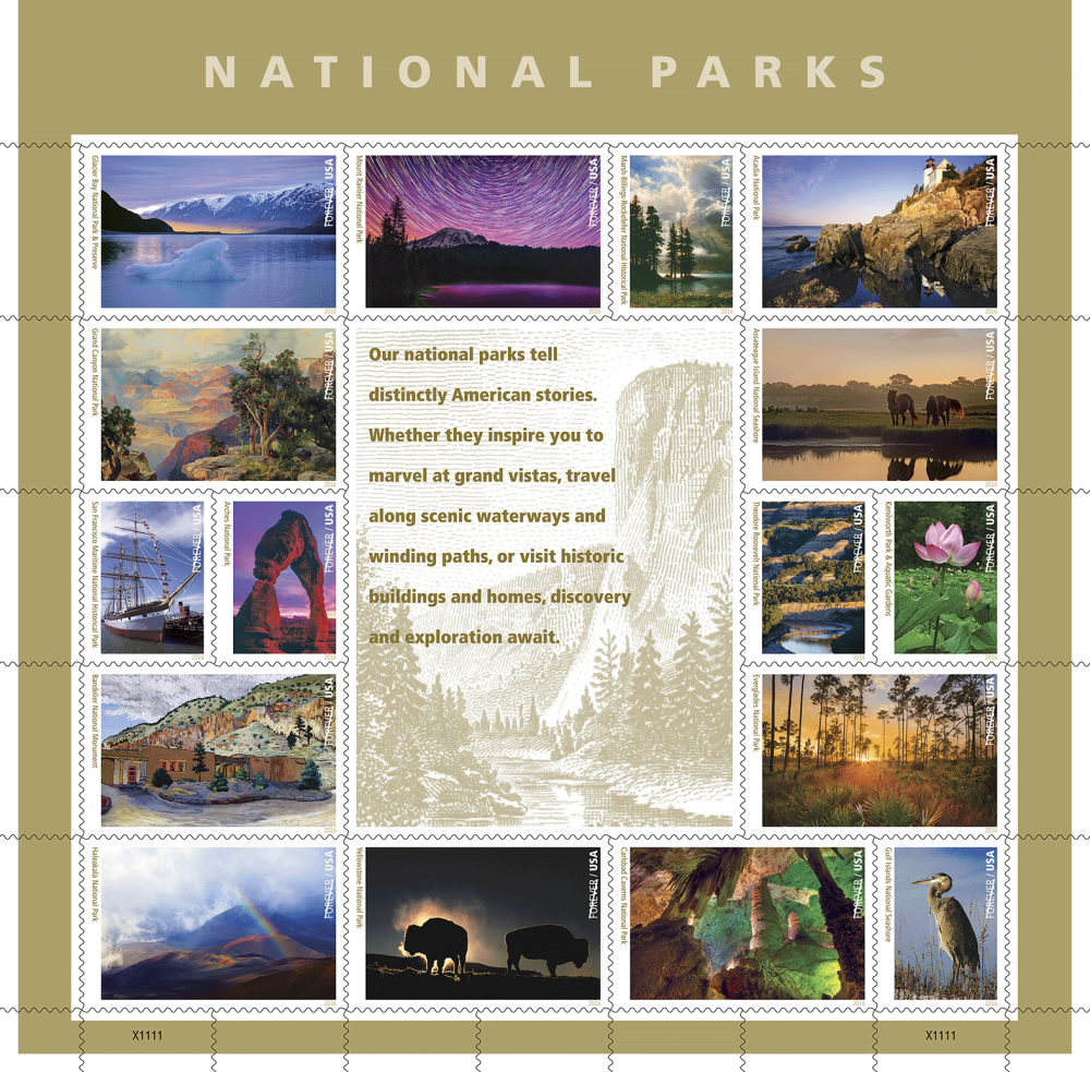 National Parks — Stamps Forever
