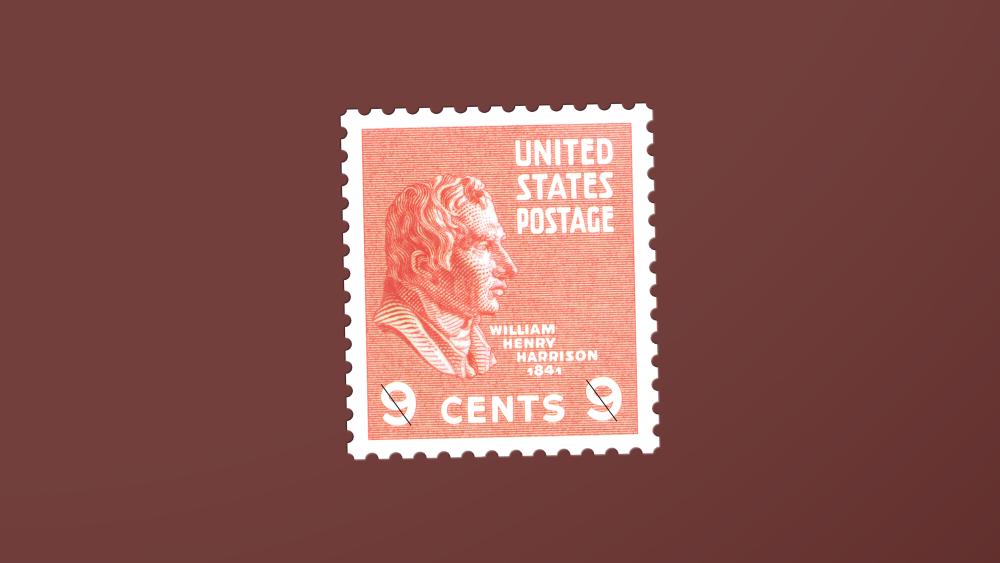 William H. Harrison — Stamps Forever