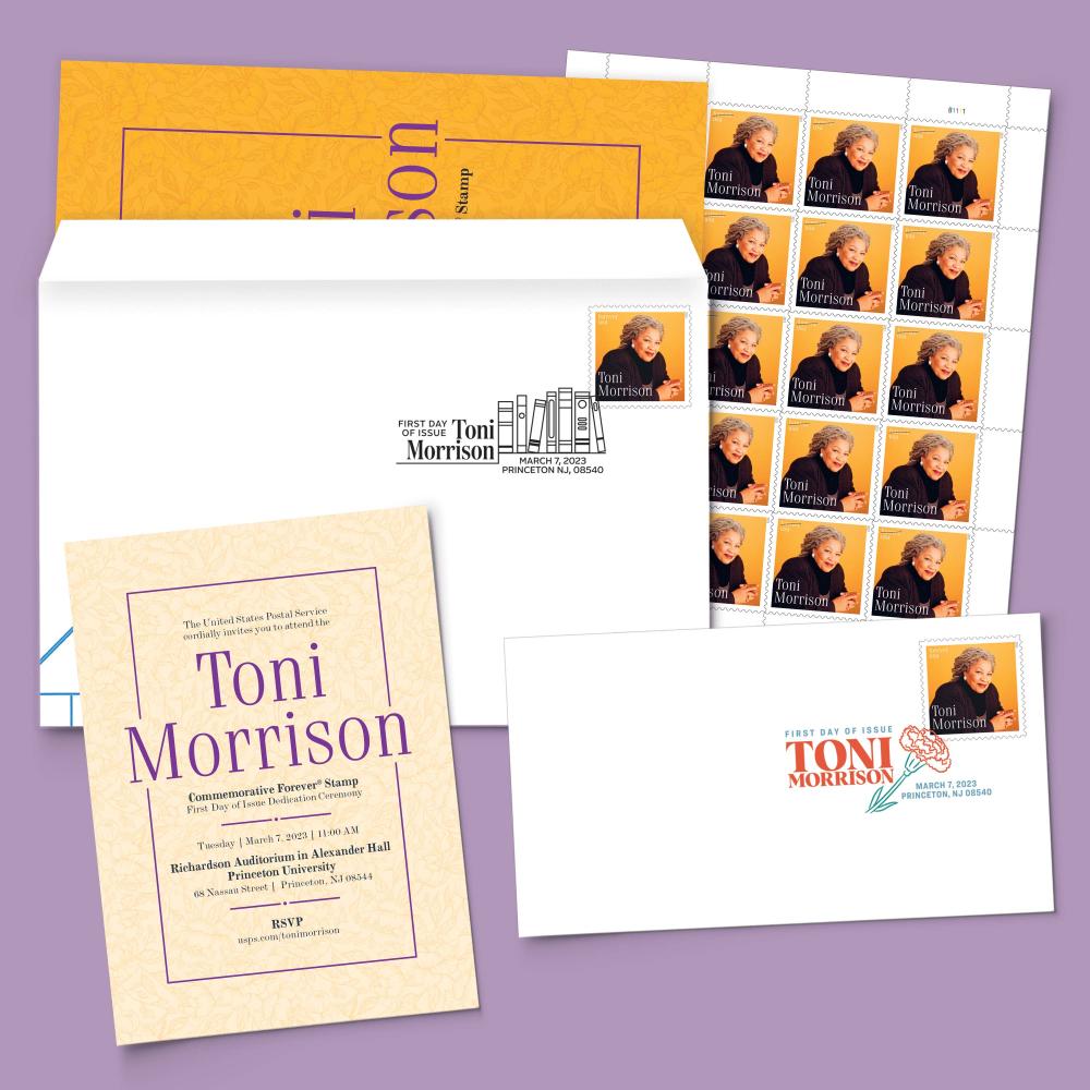 Toni Morrison Stamp Ceremony Memento — Stamps Forever