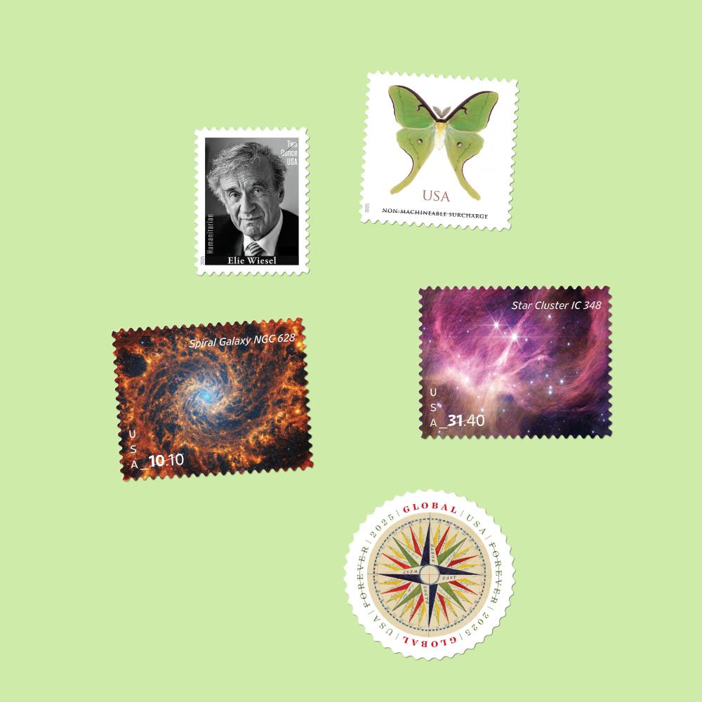 2025 High-Denomination Mail-Use Stamp Packet — Stamps Forever