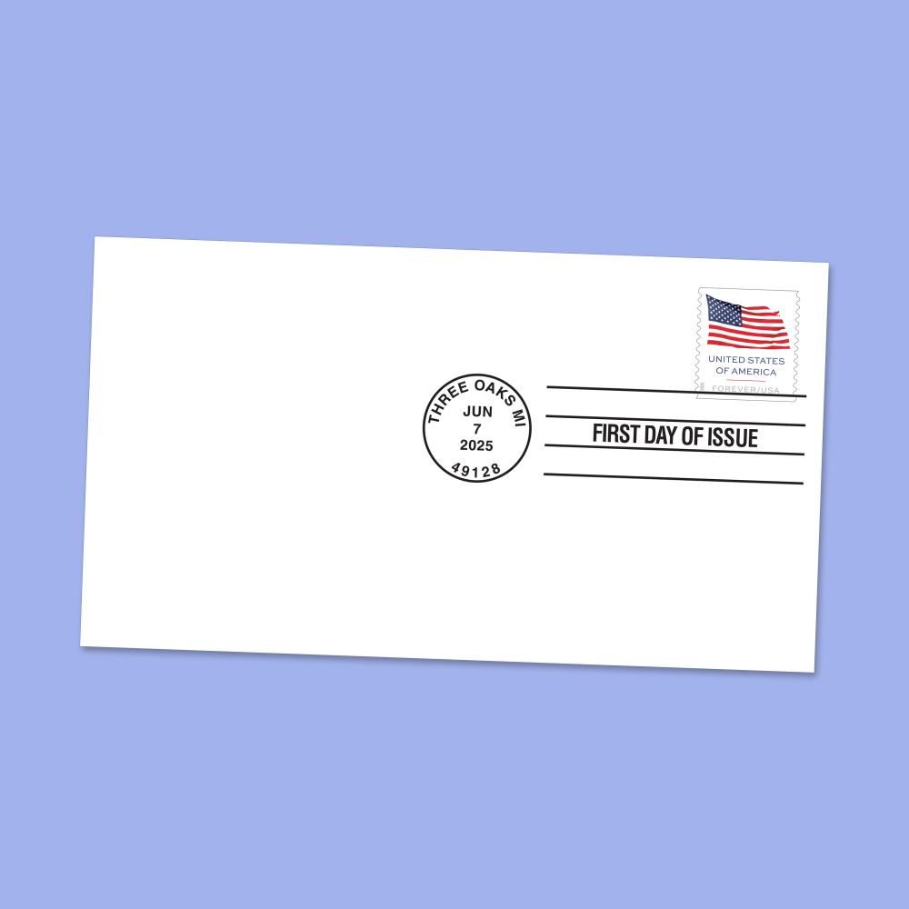 U.S. Flag (2025) First Day Cover (Coil) — Stamps Forever