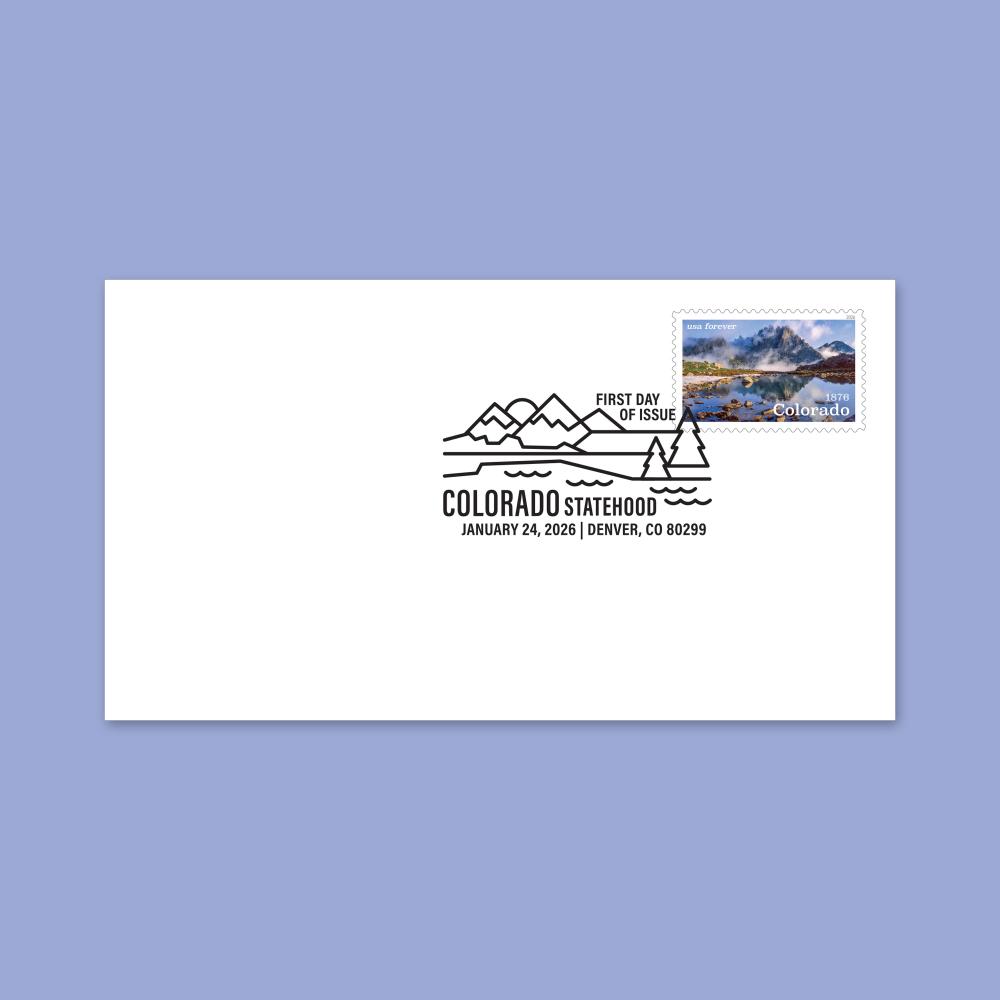 Colorado Statehood First Day Cover — Stamps Forever