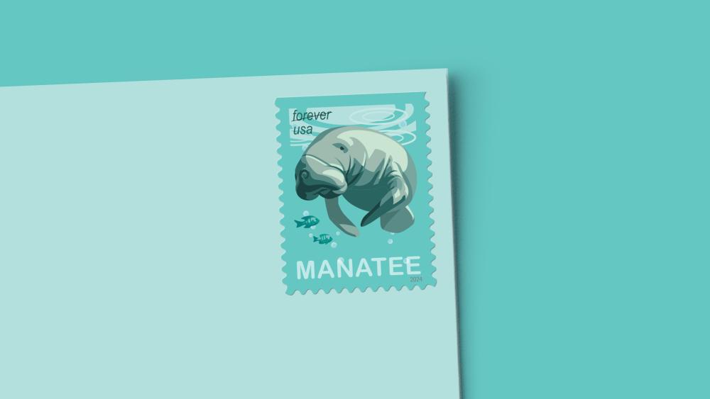 Save Manatees — Stamps Forever