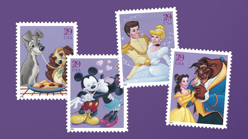 Art of Disney: Romance — Stamps Forever