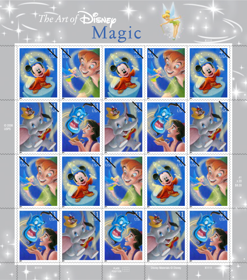 Art of Disney: Magic — Stamps Forever