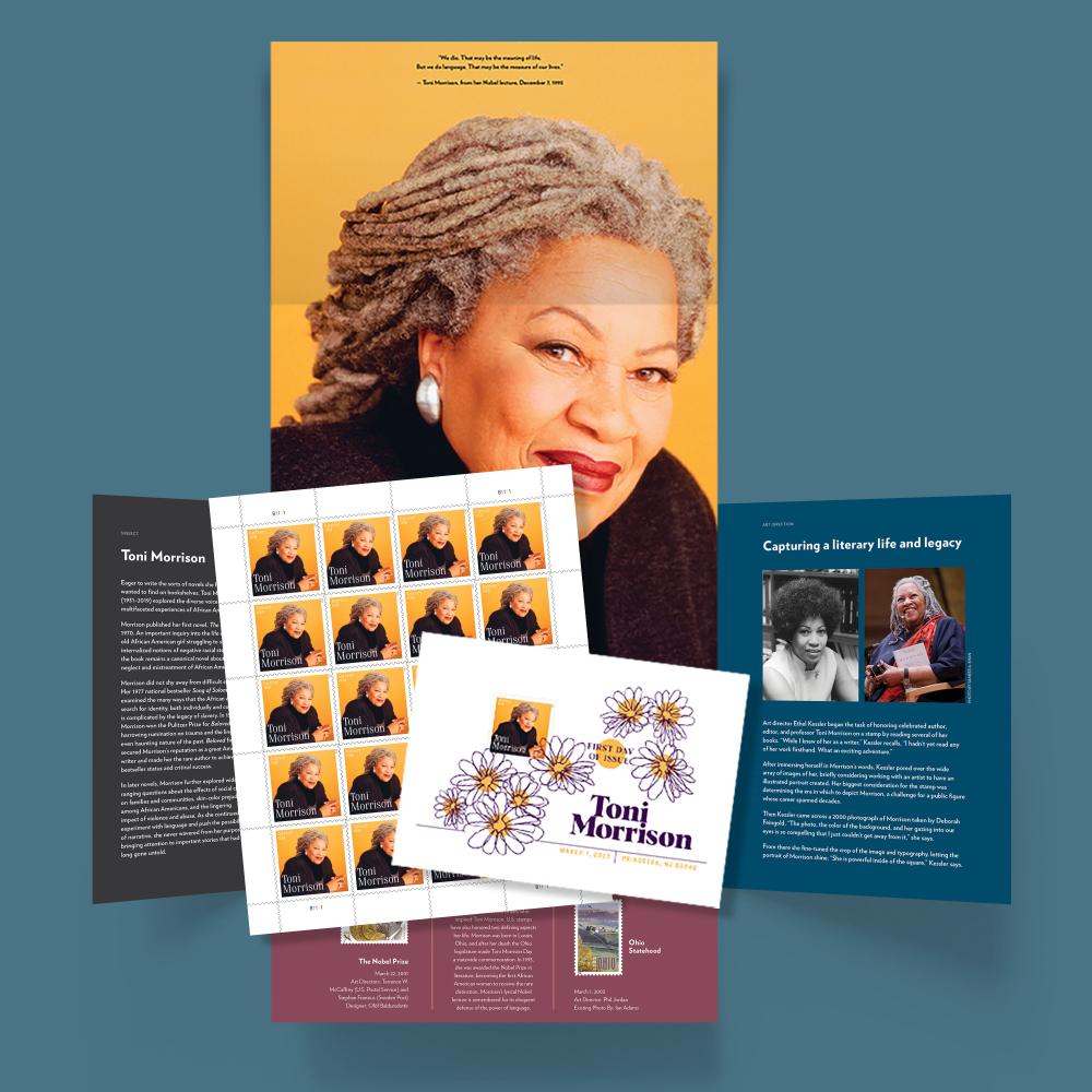 Toni Morrison Stamp Portfolio — Stamps Forever