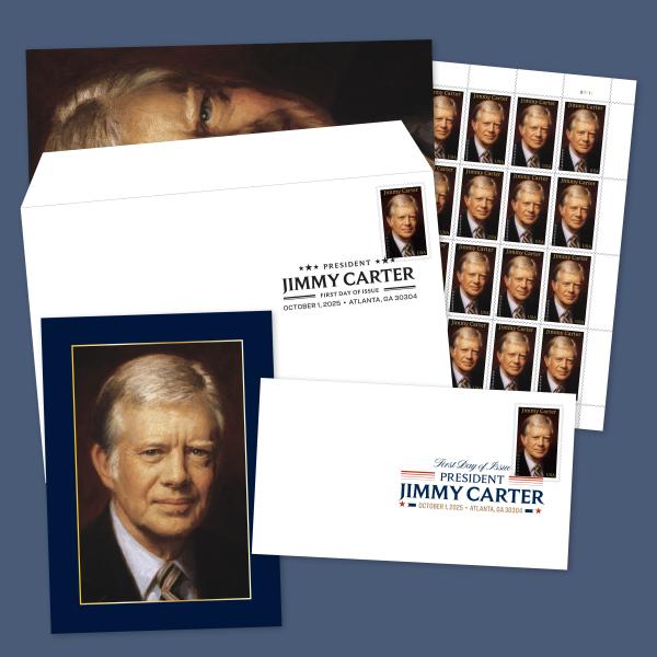 Jimmy Carter Stamp Ceremony Memento — Stamps Forever