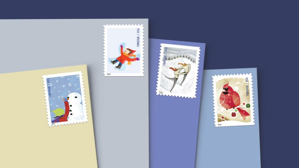 Winter Fun — Stamps Forever