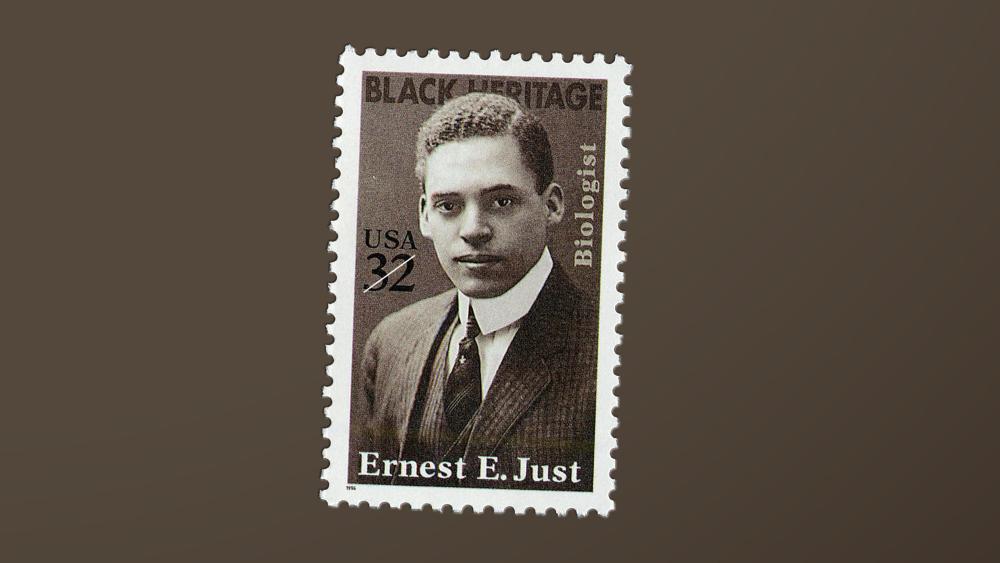 Ernest E. Just — Stamps Forever