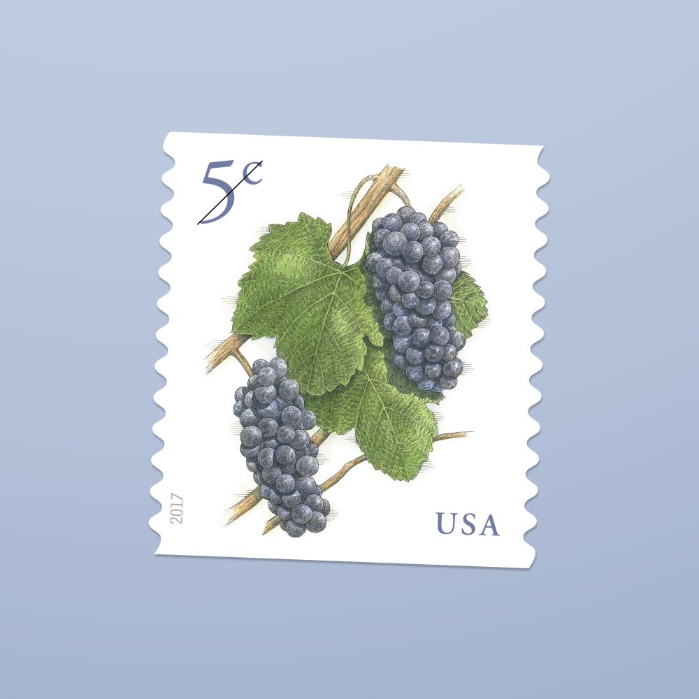 Grapes Coil of 10,000 — Stamps Forever