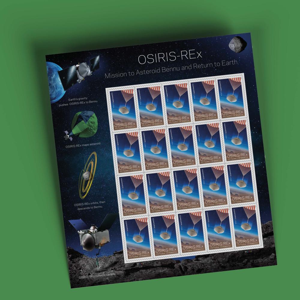 OSIRIS-REx Pane of 20 — Stamps Forever