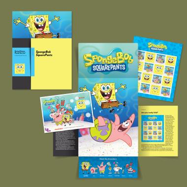 SpongeBob SquarePants Stamp Portfolio — Stamps Forever