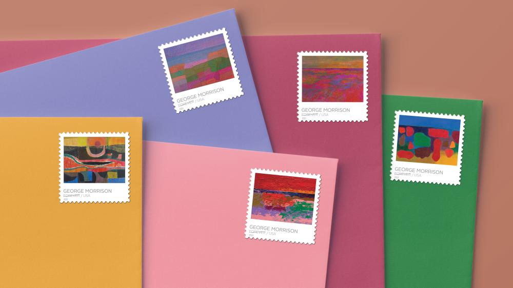George Morrison — Stamps Forever