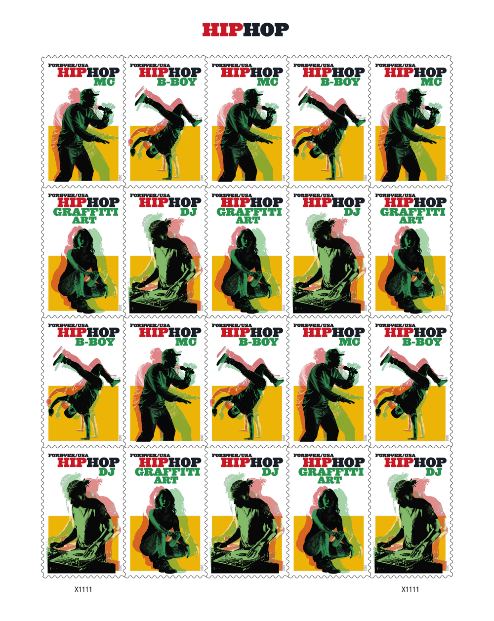 Hip Hop — Stamps Forever