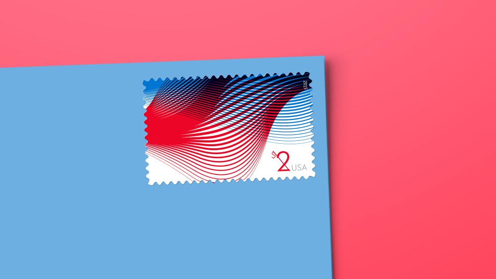 $2 Patriotic Wave — Stamps Forever