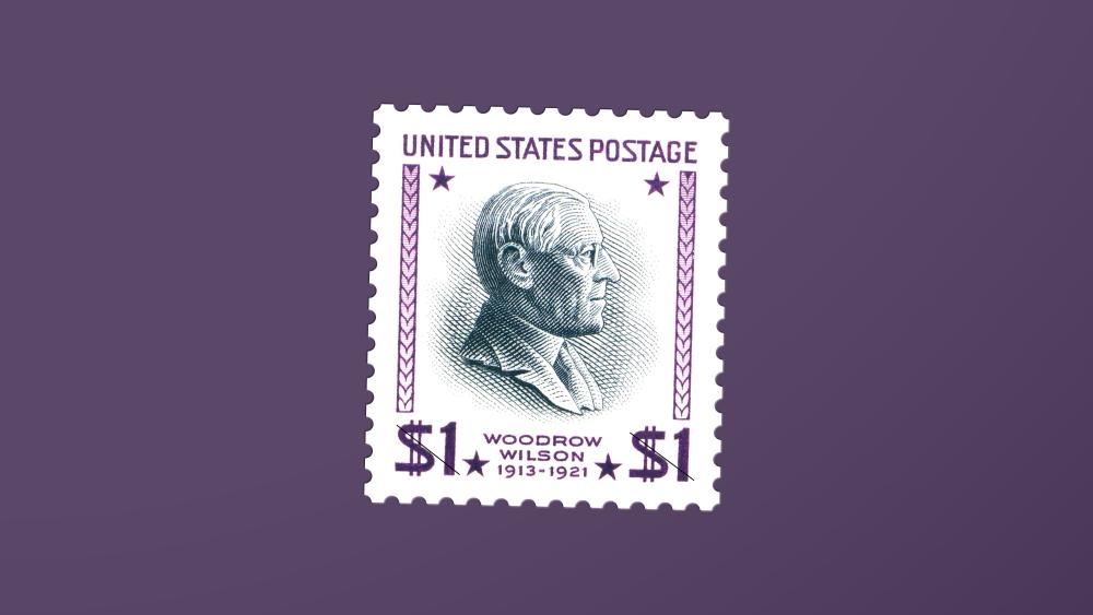 Woodrow Wilson — Stamps Forever