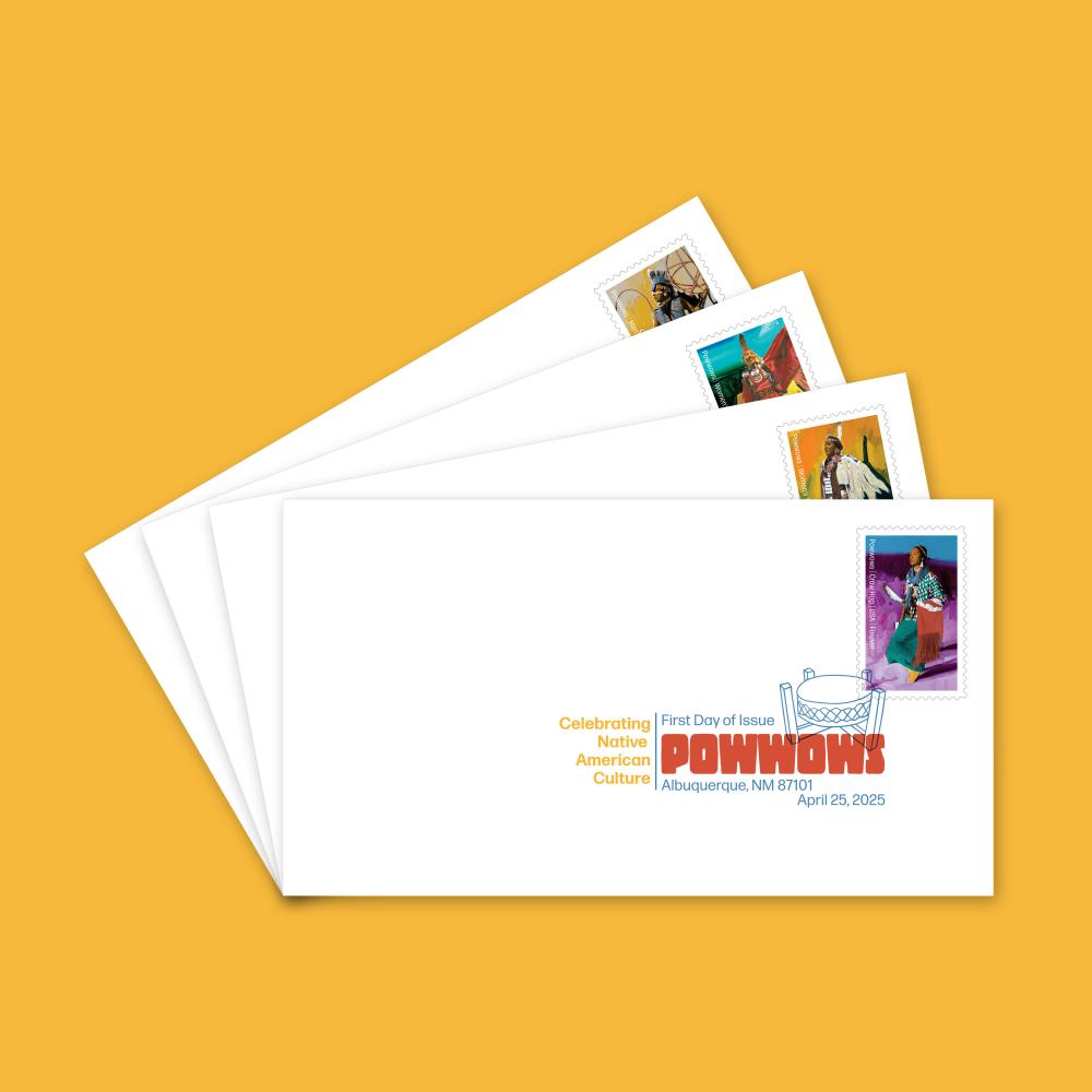 Powwows: Celebrating Native American Culture Digital Color Postmark ...