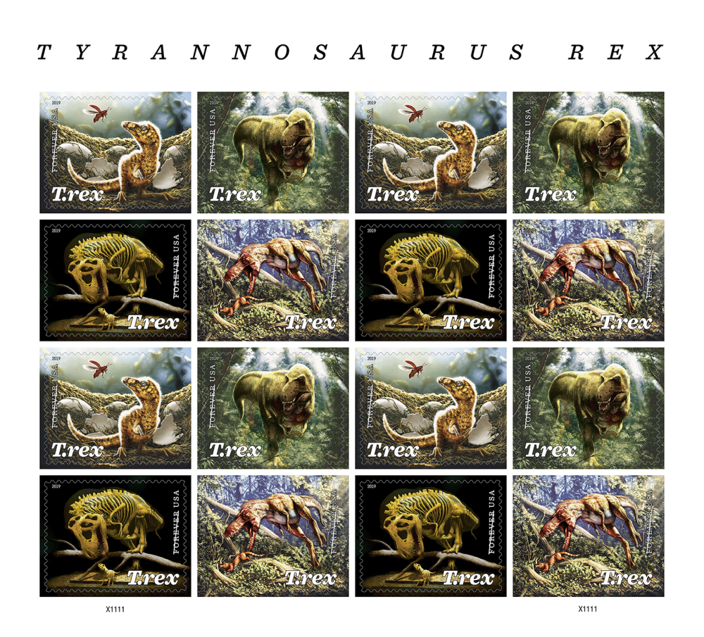 Tyrannosaurus Rex — Stamps Forever