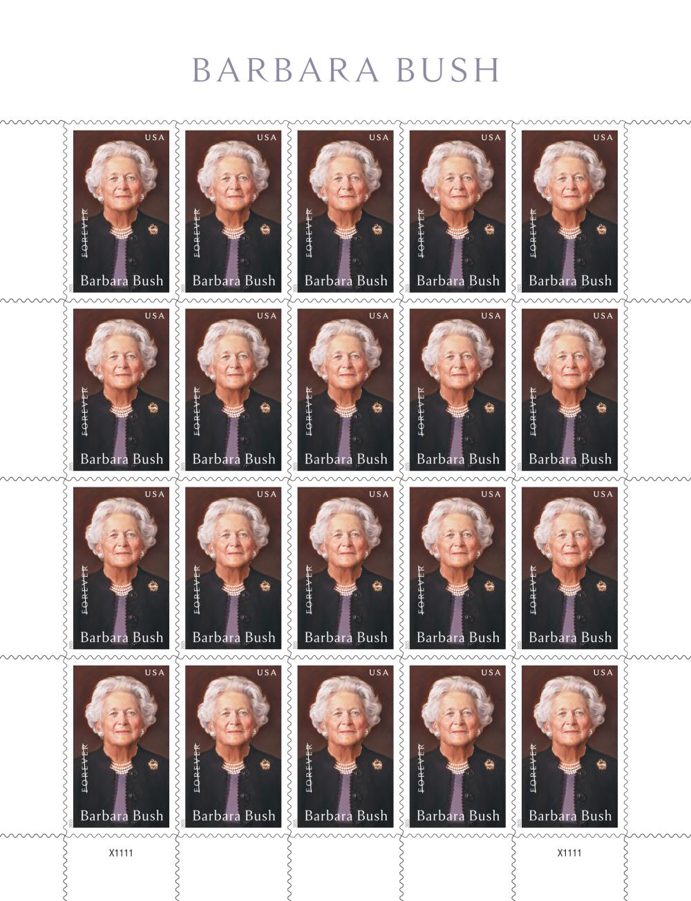 Barbara Bush — Stamps Forever