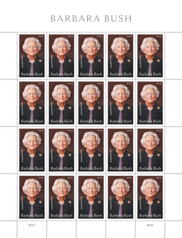 Barbara Bush — Stamps Forever